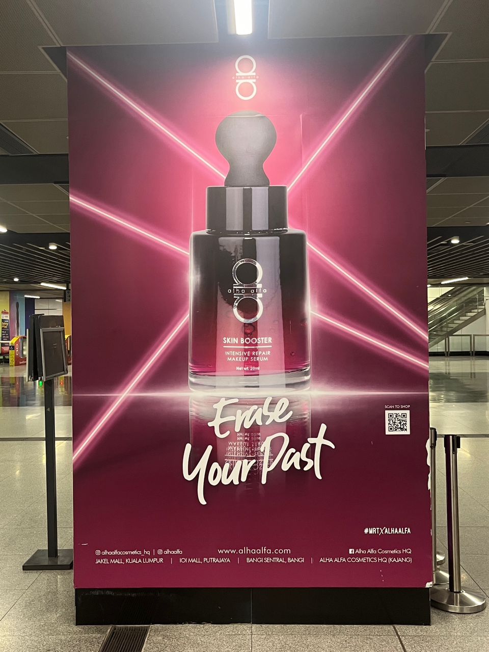 The Creative Ad Designs In Alha Alfa Cosmetics’ Campaign!