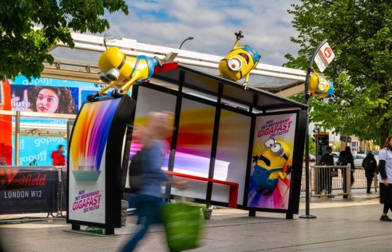 OOH Campaign Puts Minions On The Move: Despicable Data Dally!